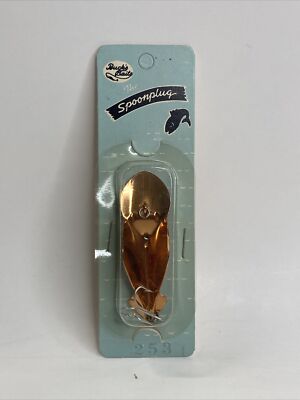 Vintage Bucks Baits Buck Perry Spoonplug Spoon Lure Copper 253 Brand ...