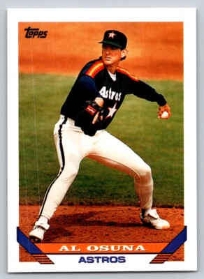 #63 Al Osuna Houston Astros 1993 Topps | eBay