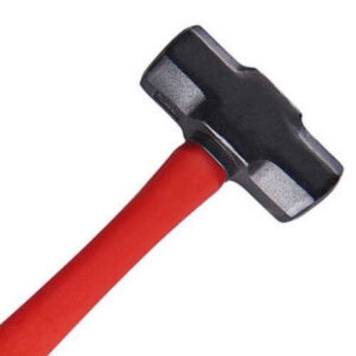 3lb Mini Lump Sledge Hammer Fibreglass Shaft & Rubber Grip Handle ...