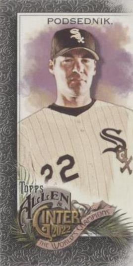 2022 Topps Allen & Ginter - Scott Podsednik #328 Mini Black Border for ...