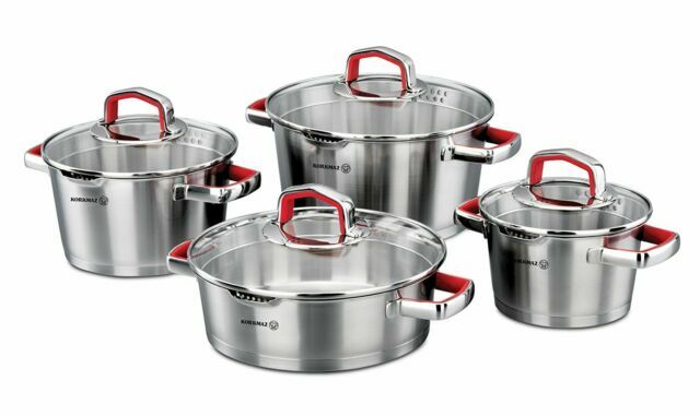 Korkmaz Vertex 8 Piece Cookware Set, Red for sale online | eBay