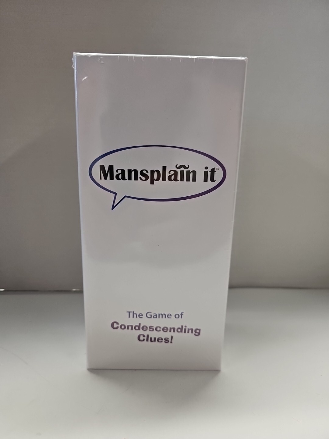 Mansplain It- The Hilarious Adult Party Game of Condescending Clues NEW ...