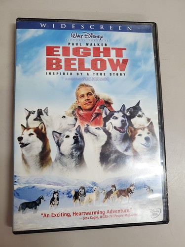 Eight Below (DVD, 2006, Widescreen) Paul Walker, Disney Used | eBay