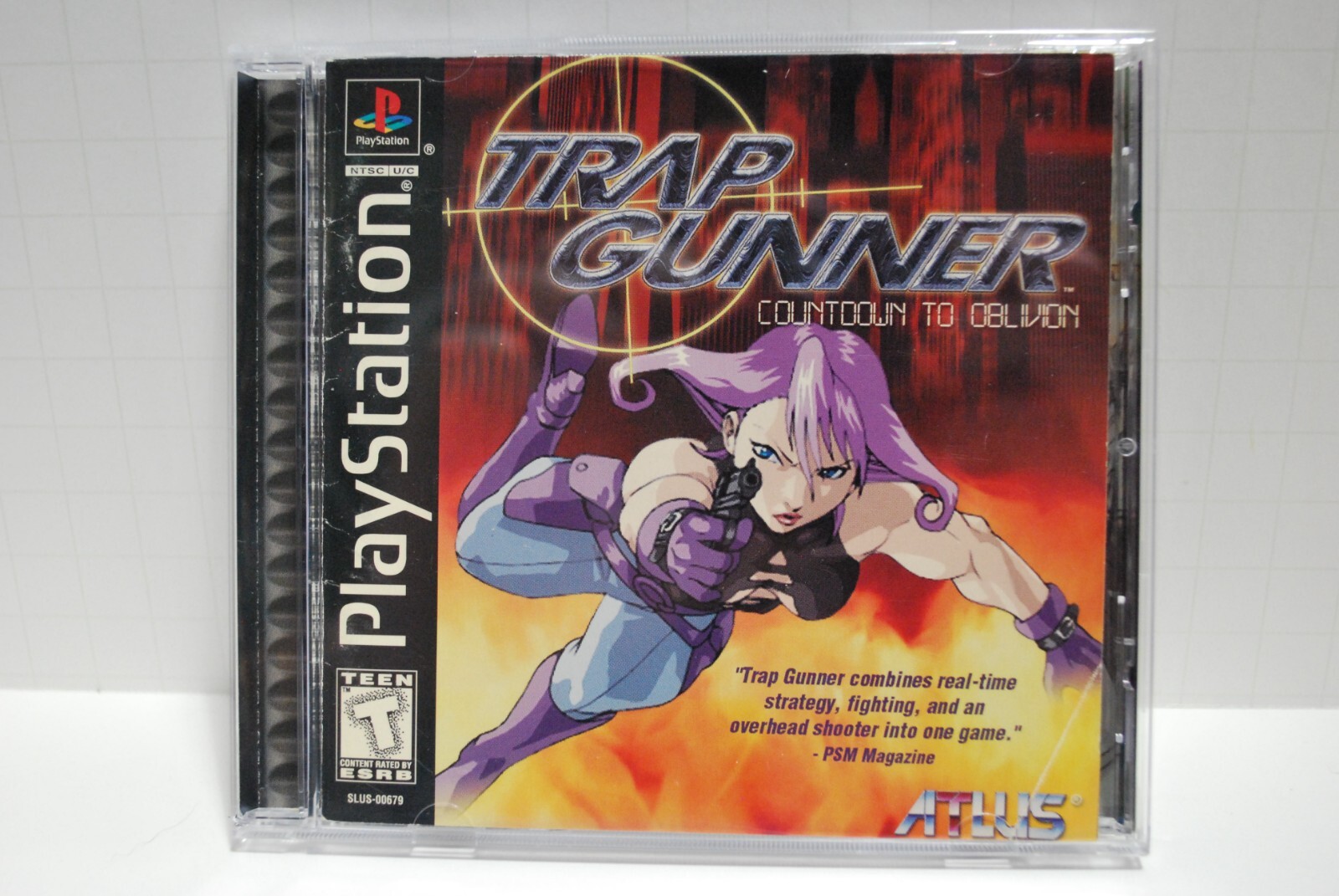 Trap Gunner (PS1 PSX Playstation 1) Atlus Complete CIB 730865520121| eBay