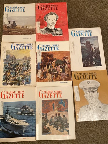 USMC Marine Corps Magazine 1968 Lot Of 8 Vintage Military No Apr. May ...