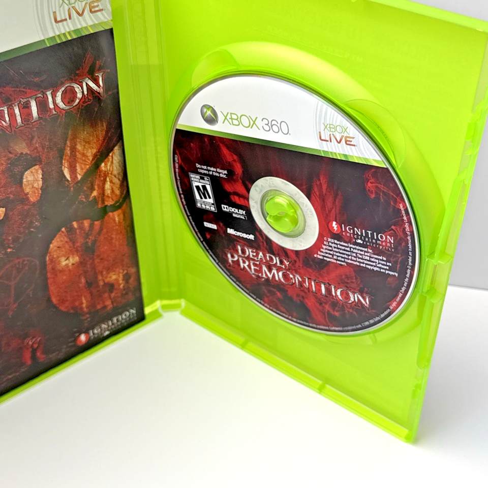 Deadly Premonition Microsoft Xbox 360 CIB Complete Refurbished & Tested ...