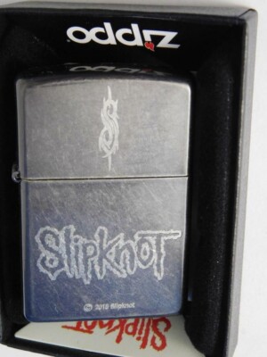 ZIPPO Feuerzeug Lighter Petrol SLIPKNOT Band Neu Original LIMITED Ovp ...
