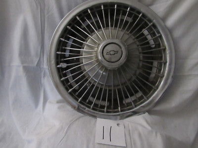 1964 1965 1966 Chevy Wire Spoke Spinner Hub Caps 14" ONE (1) Hubcap | eBay