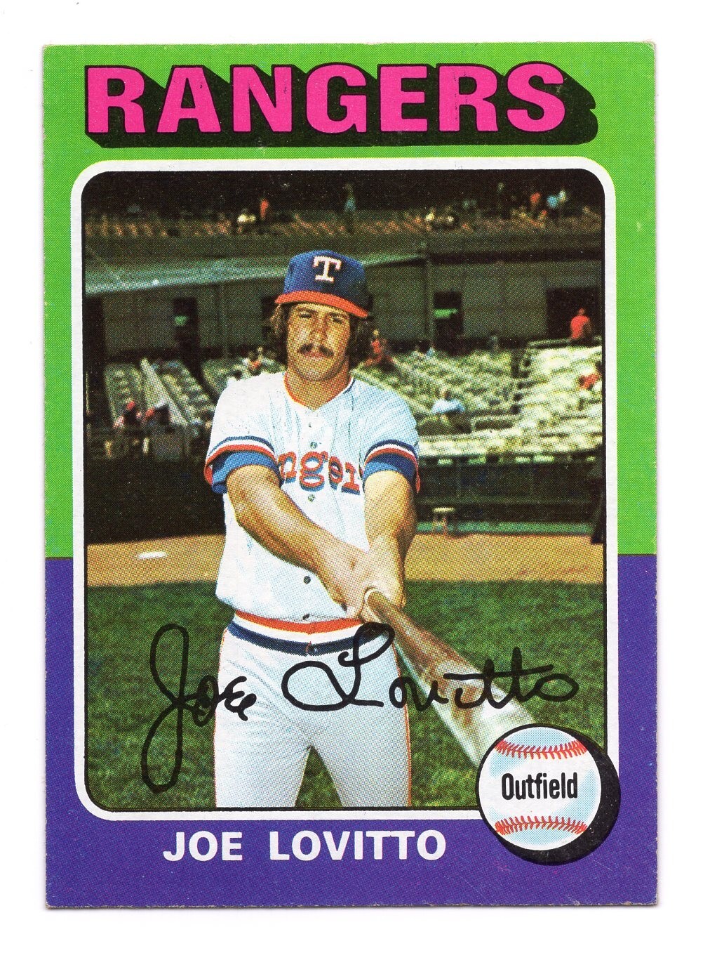 1975 Topps #36 Joe Lovitto | eBay