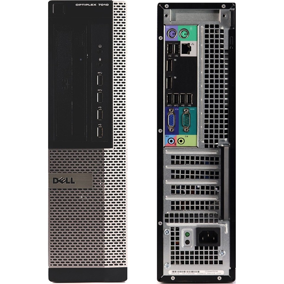 Dell Desktop Computer Intel Core i3 8GB RAM 250GB HDD Windows 10 PC Wi ...