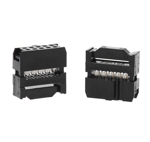 10PCS IDC 10 PIN Female Header FC-10 2.54 mm pitch Socket Connector ...