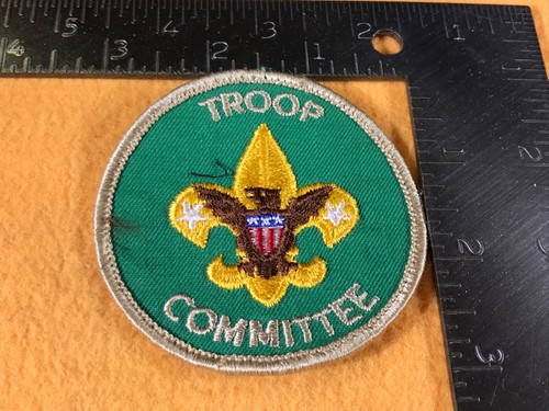 W2-84 BOY SCOUTS OF AMERICA PATCH - TROOP COMMITTEE | eBay