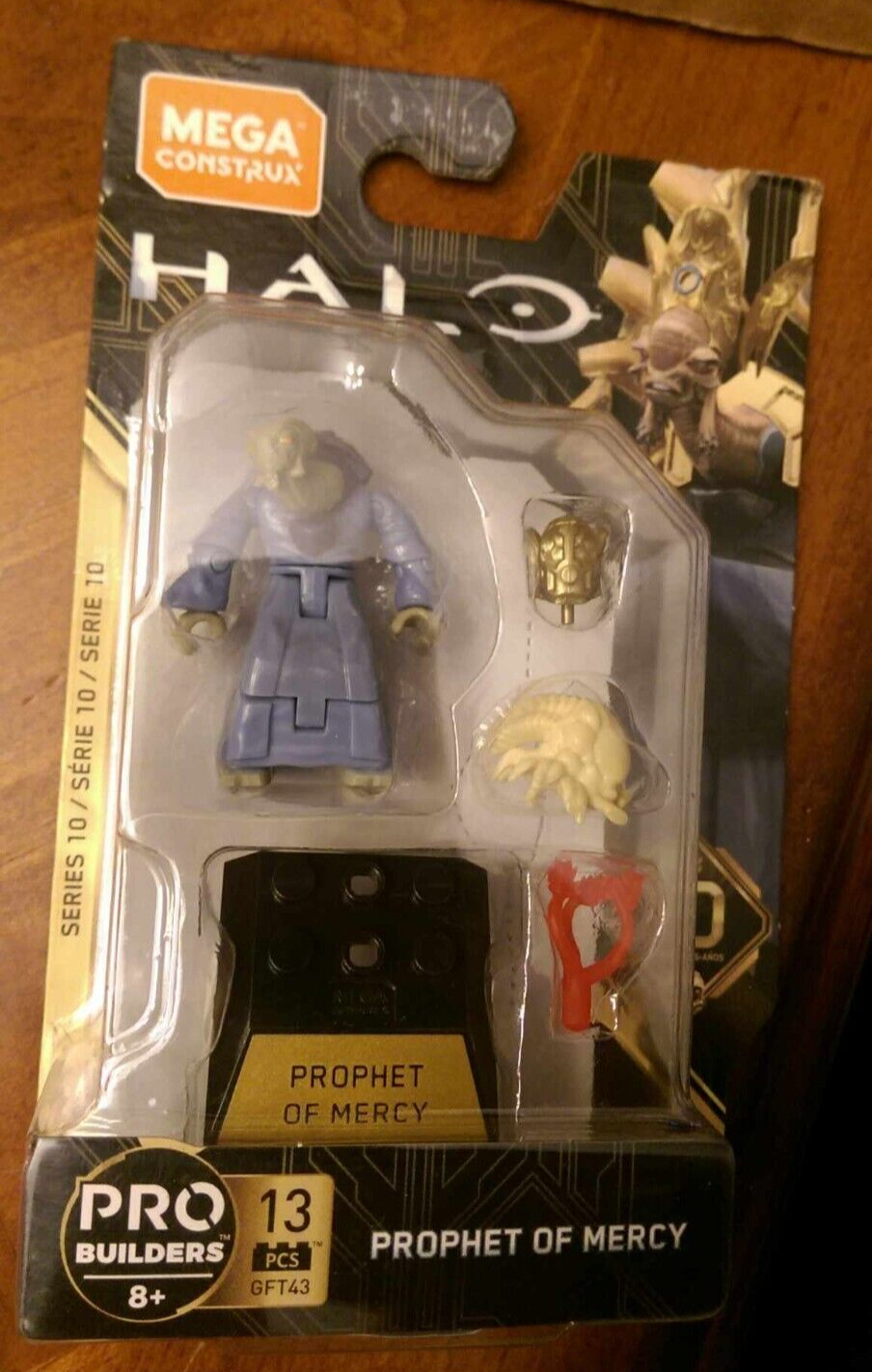 HALO HEROES SERIES 10 MEGA BLOKS CONSTRUX PROPHET OF MERCY MINIFIGURE ...