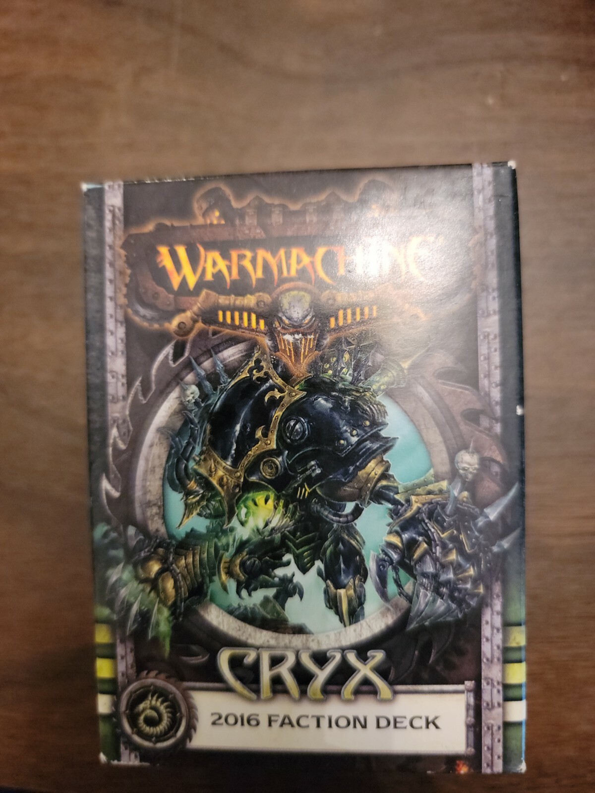 Warmachine Cryx 2016 Faction Deck PIP 91106 NEW IN BOX! | eBay