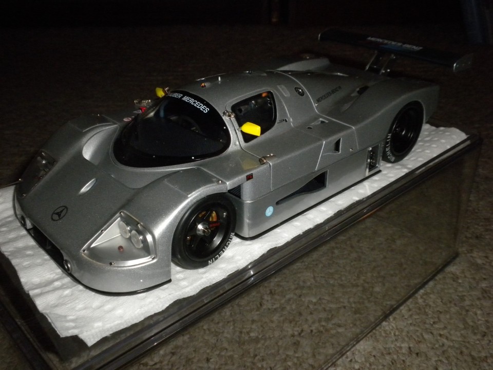 1:18 Exoto 1989 Sauber Mercedes Benz C9 silver diecast model car no box ...