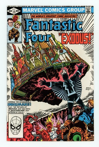 Fantastic Four #240 NM 1st Luna Maximoff Inhumans 1982 Marvel Comics | eBay