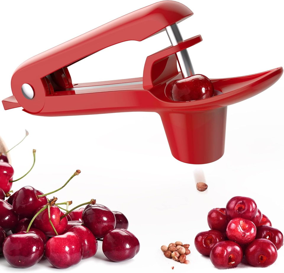 Cherry Pitter Stainless Steel Hand-Held Tool for Pitting Cherries ...