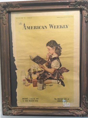 1952 The American Weekly Framed Cover Page Stan Ekman "100 Simple ...