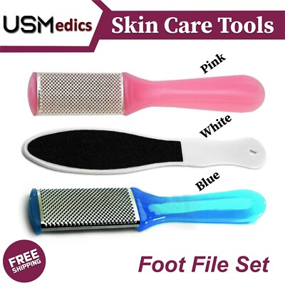 Manicure Pedicure Nail Foot Care File Dead Hard Skin Callus Remover KIT ...