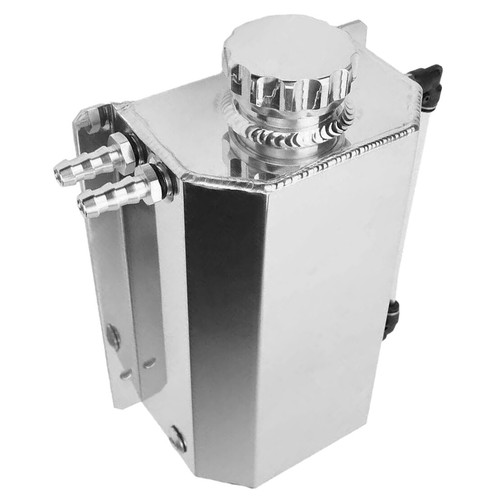 Universal 2L Aluminum Radiator Coolant Overflow Bottle Recovery Water ...