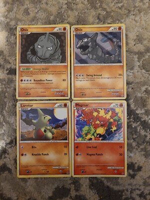 Pokemon Unleashed 4 Pokemon Cards Non Holo LP | eBay