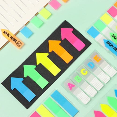 Tab Strip Office Supplies Index Flags Sticky Notes Paster Sticker Memo ...