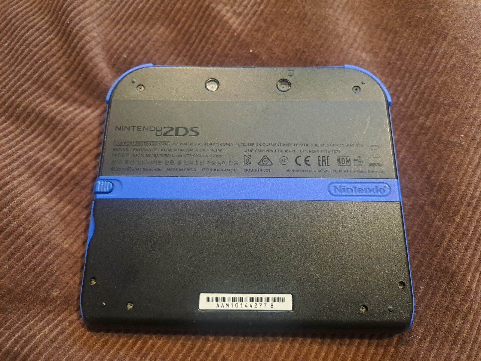 Nintendo 2DS Blue & Black Handheld System for sale online | eBay