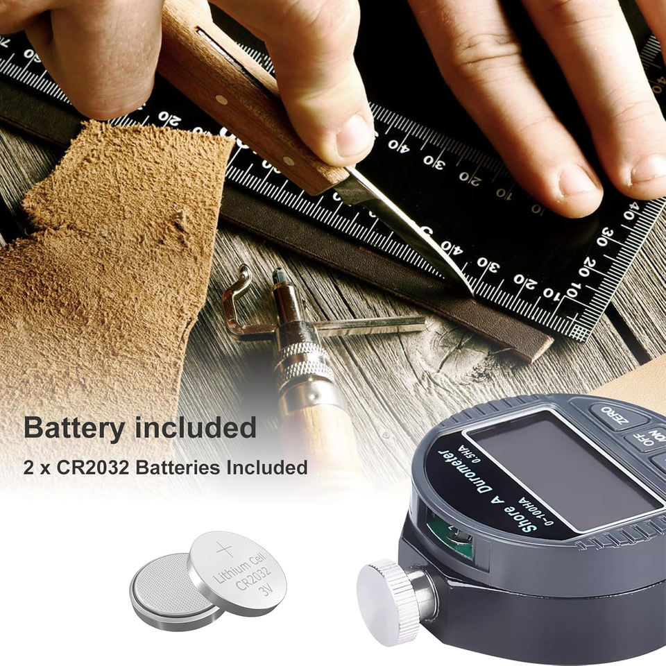 Hardness Tester, Durometer Shore Type a 0-100HA, Digital Durometer 0 ...