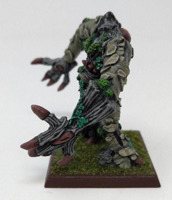 Warhammer Fantasy Army Wood Elf Elves - Treeman ASSEMBLED AND PAINTED ...
