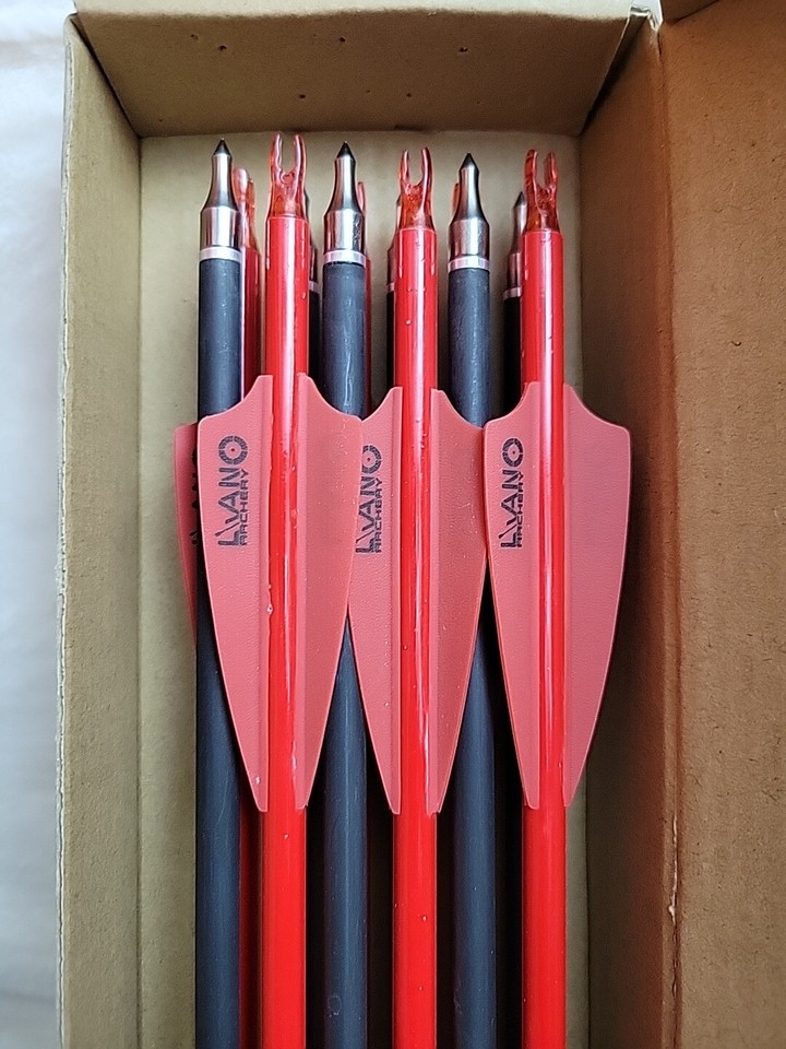 31.5 Inch Hunting Arrows LWANO 31" Carbon Archery Arrows With Turkey ...