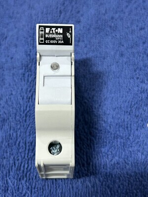 NNIB - BUSSMANN CHCC1DIU FUSE HOLDER 1P 30A 600VAC 13/32"x1-1/2" FUSE ...