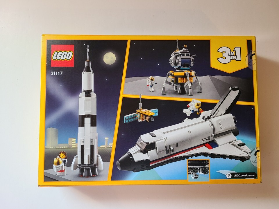 New Lego Creator Space Shuttle Adventure 31117 MISB | eBay