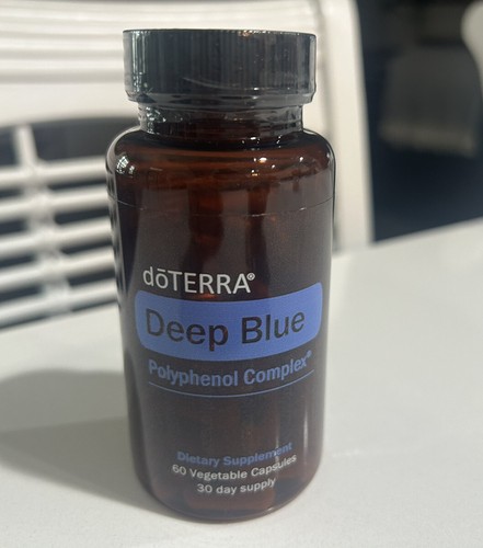 doTERRA Deep Blue Polyphenol Complex 60 Vegetarian Capsules New Sealed ...