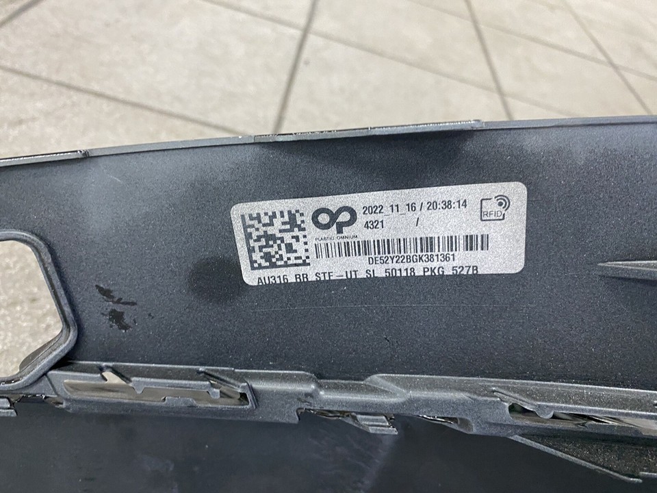 Audi Q4 e tron Rear Bumper Spoiler 89A 807 521 A GRU | eBay UK