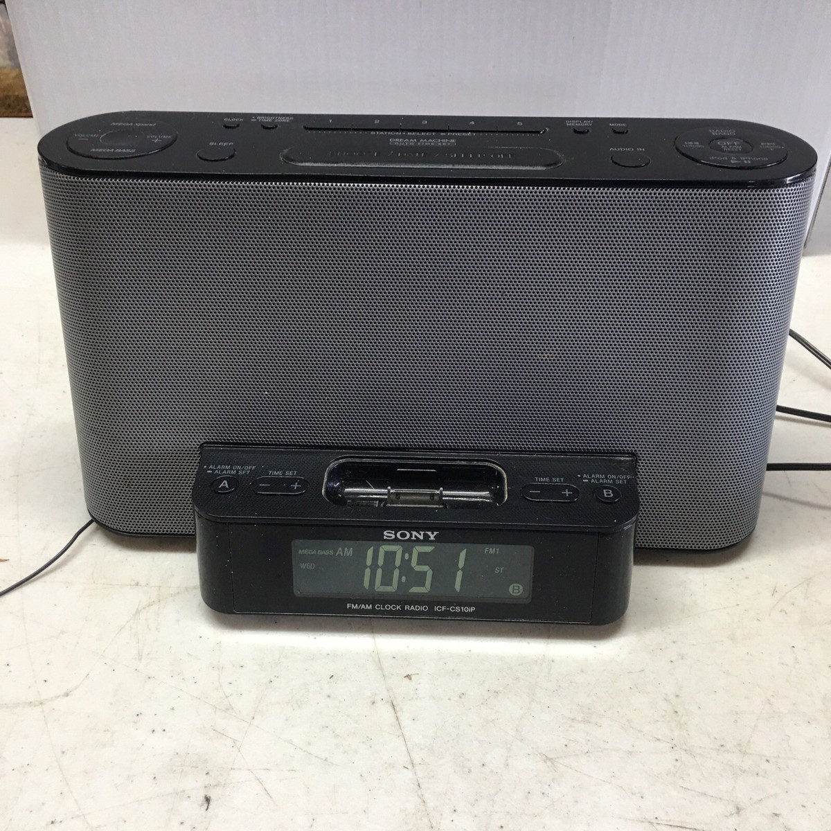 Sony Clock Radio Docking Station My New Purchases – Sony Dock And