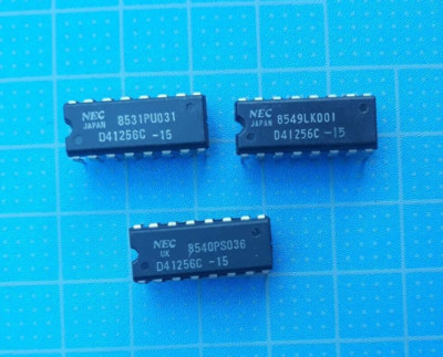 D41256C-15 NEC 256Kx1 DRAM 150nS DIP16 | eBay