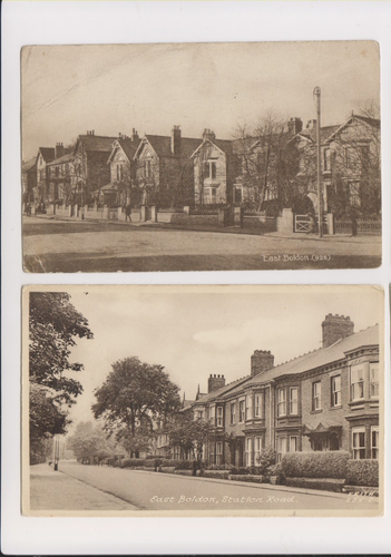 East Boldon 2x postcards inc Station Road, Durham | eBay