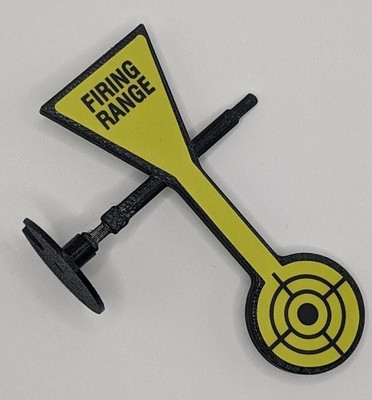 Williams Police Force Pinball Firing Range Target Spinner with Disc ...