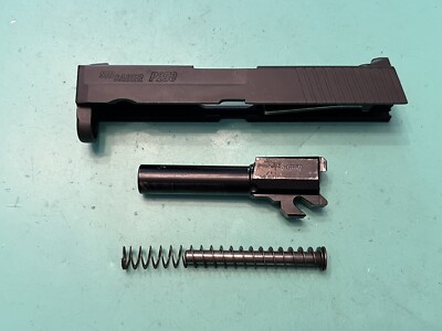 USED OEM SIG SAUER P250 SUB COMPACT COMPLETE SLIDE BARREL GUIDE ROD .40 ...