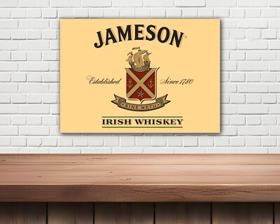 Jameson Irish Whiskey metal sign. Man Cave, Beer Hut. Garage Bar. | eBay.de