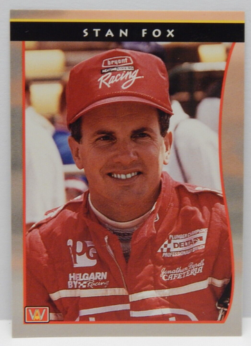 Indy 500 Stan Fox Indy Car World Series Trading Card #14 | eBay