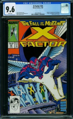X-Factor #24 (Marvel, 1/88) CGC 9.6 NM+ {origin and 1st of appearance ...