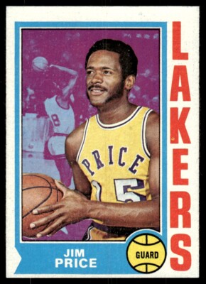 1974-75 Topps Jim Price Los Angeles Lakers #137 | eBay