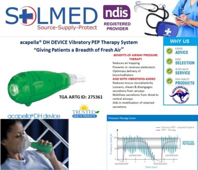 ACAPELLA® DH Vibratory PEP Therapy System Airway Lung Secretion ...