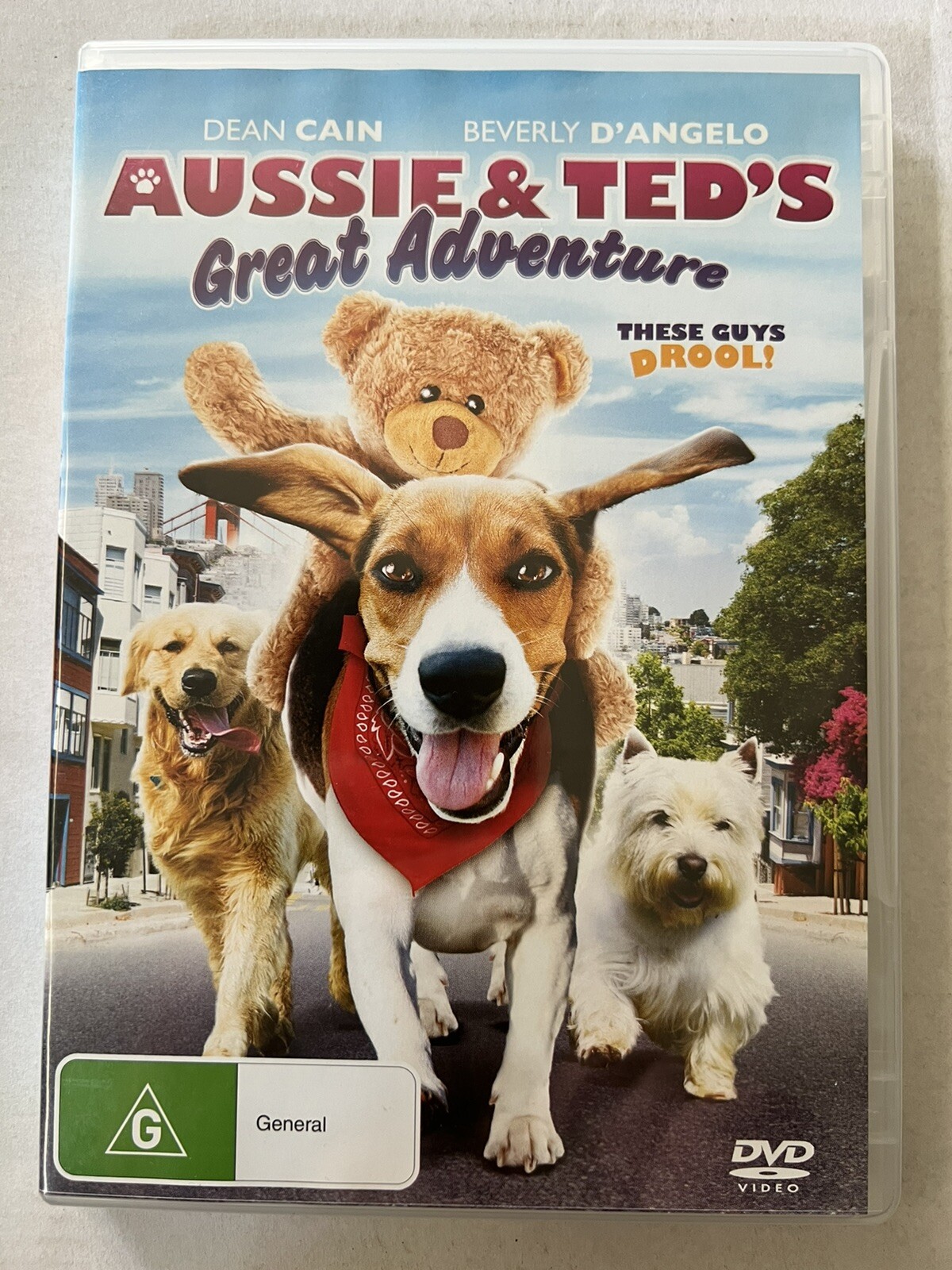Aussie & Ted's Great Adventure DVD 2013 R4 Dogs Family Kids Australian ...
