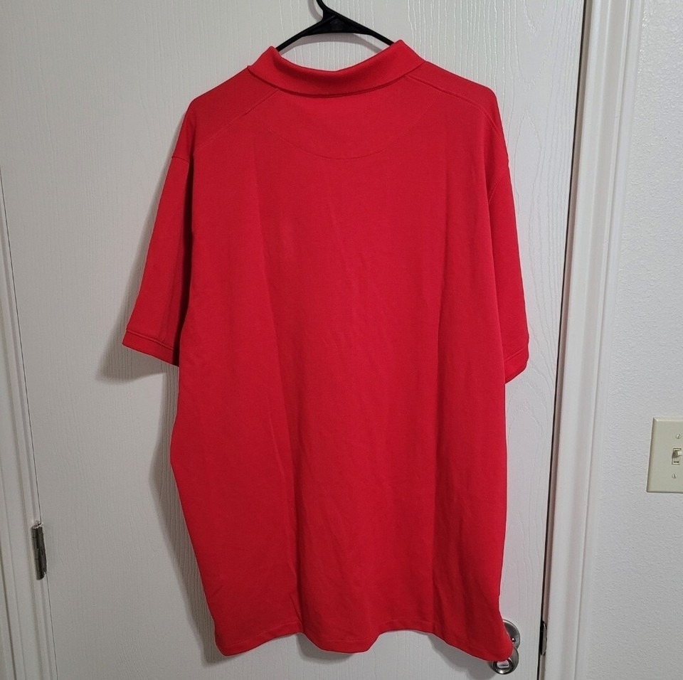 Nike Tiger Woods TW Fist Pump Logo Masters Red Polo Shirt DC0347-657 ...