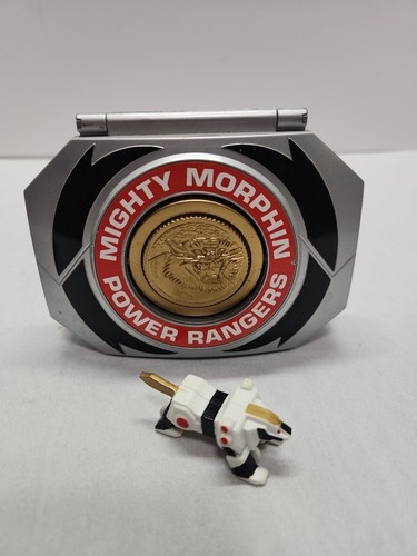 Mighty Morphin Power Rangers White Ranger's Micro Playset 1995 Bandai ...
