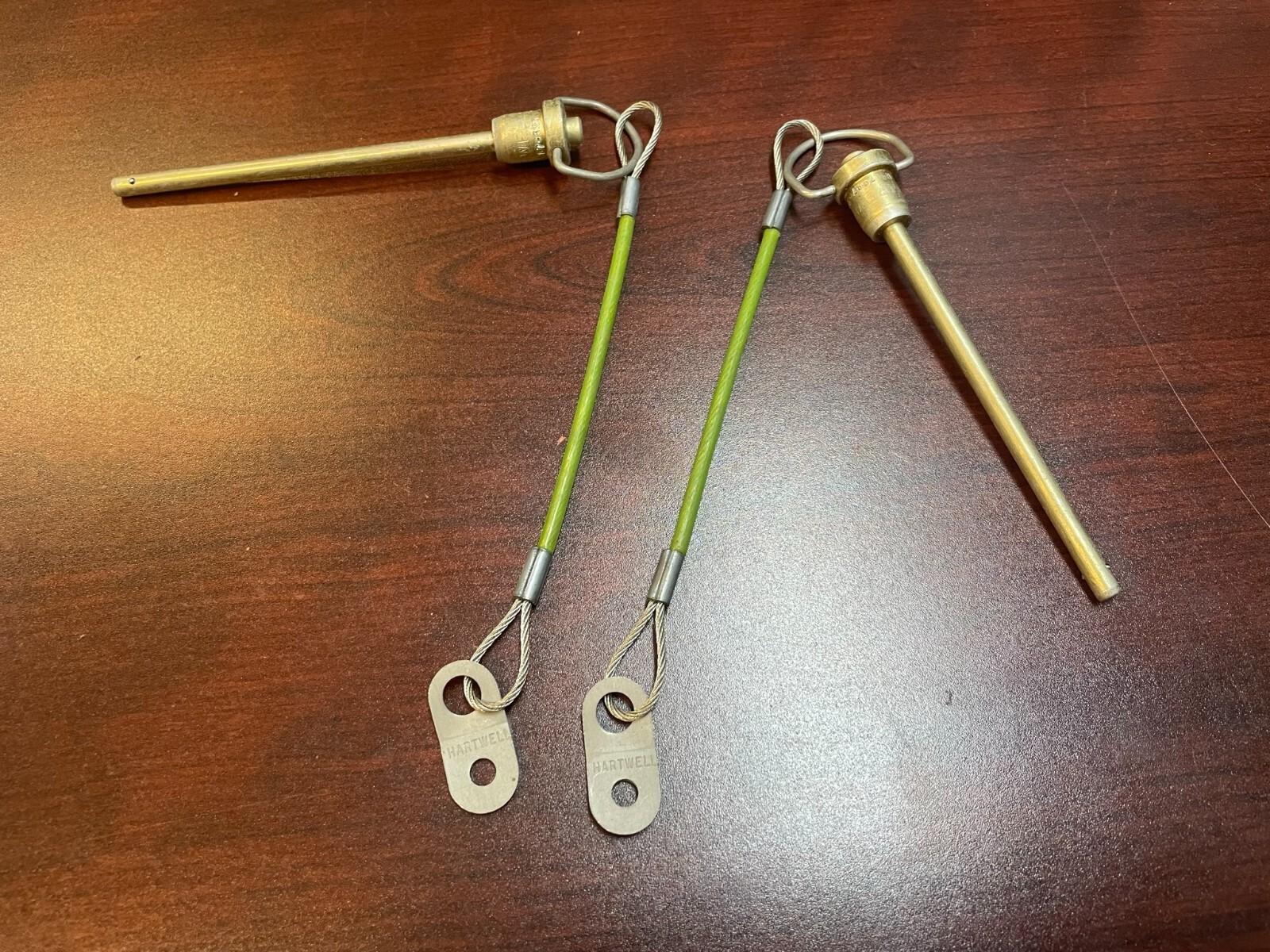 QTY-2 Hartwell MS17987-333 3-1/2" x 3/16" Quick Release Pins | eBay