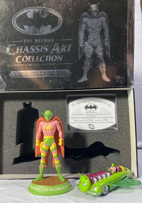 Corgi LE ~ The Batman's MOTHMAN w/ Car ~ Chassis Art Collection ~ DC ...