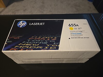 Genuine HP CF452A (655A) Yellow Toner Cartridge - OEM NEW SEALED | eBay